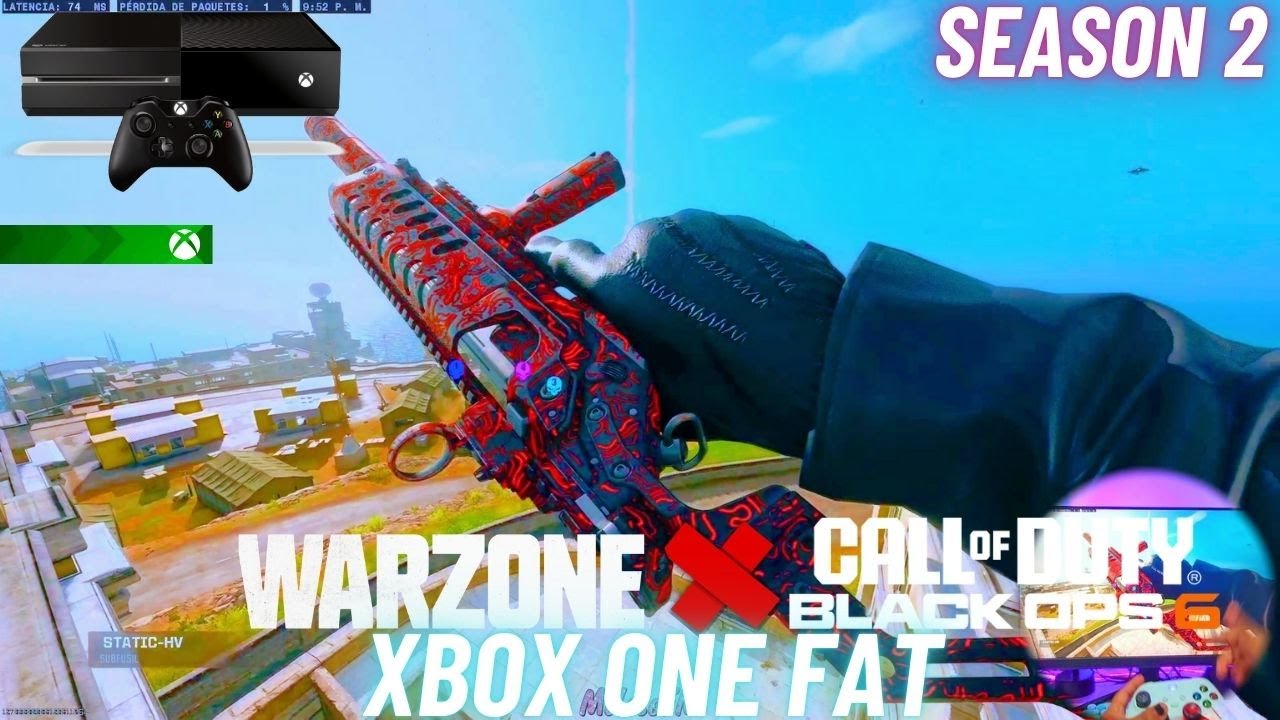 ASI ES JUGAR WARZONE En Xbox One Fat NUEVA TEMPORADA 2 / EXTREMO SIN ...