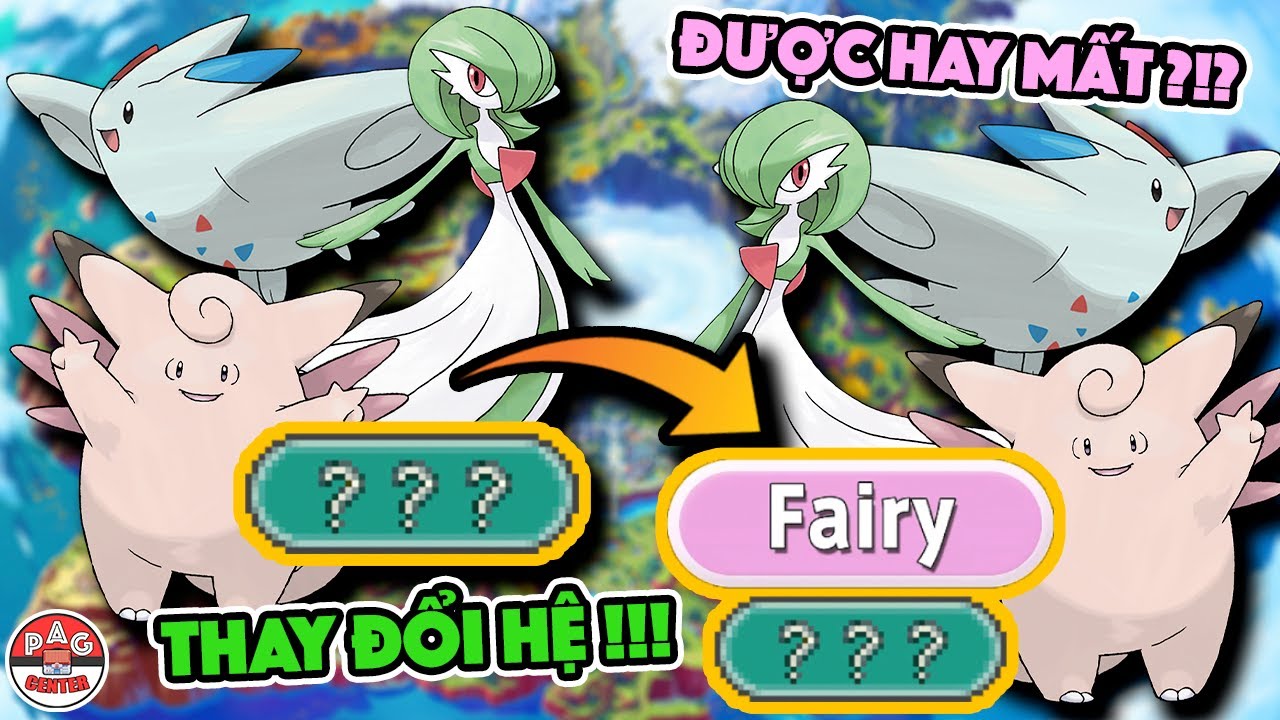 Tổng hợp tất cả Pokemon được THAY ĐỔI HỆ sau 8 Thế Hệ !!! | PAG Center ...