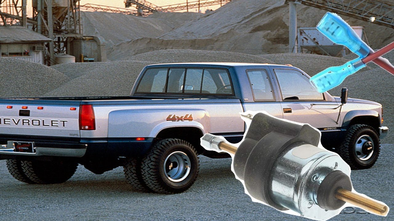 How to put a fast idle switch in a 6.2L/6.5L diesel - YouTube