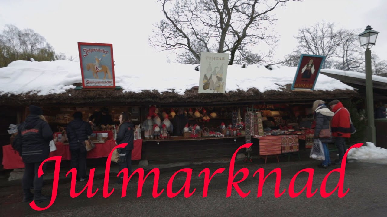 Vlog #48 2022 | Julmarknad på Skansen. - YouTube