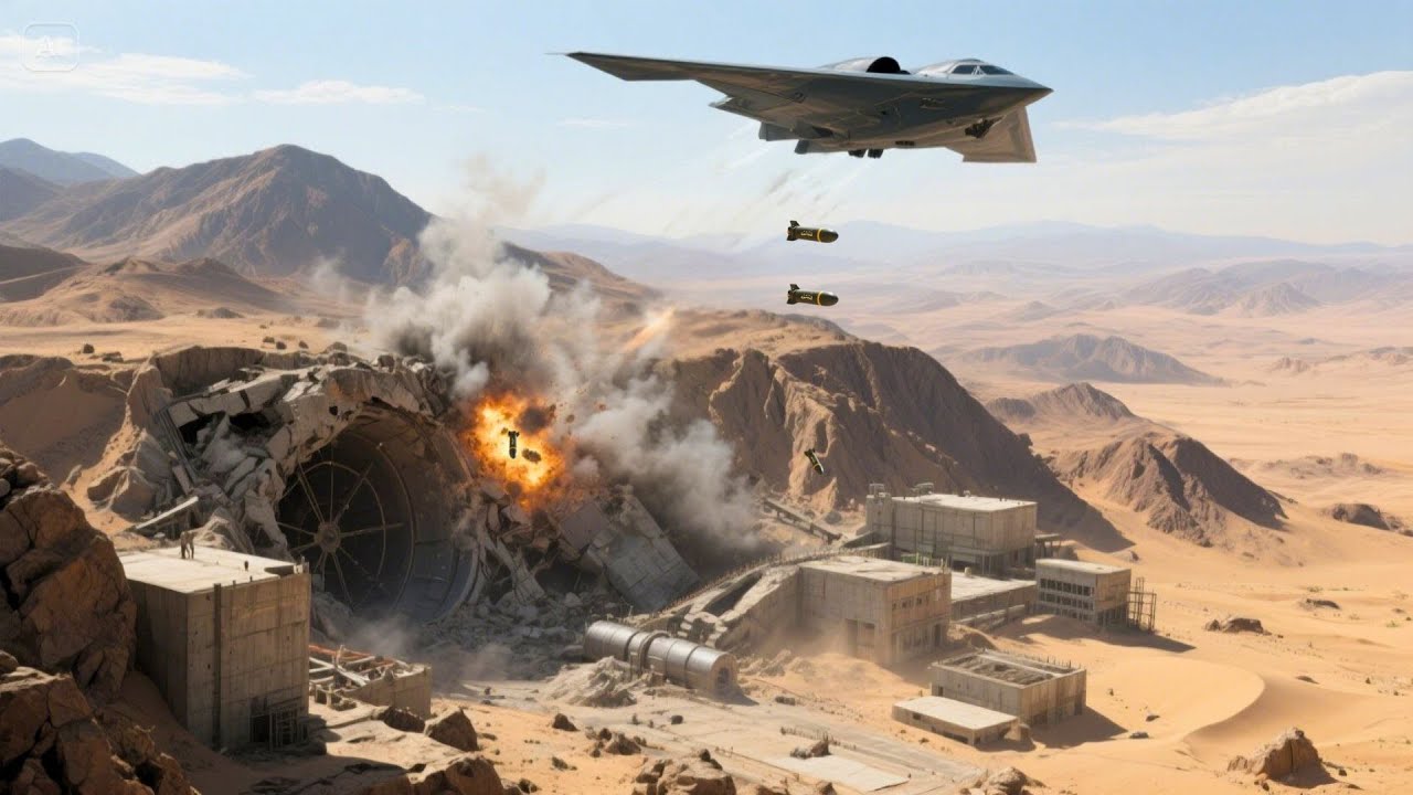 How The B-2 Bomber Destroyed Iran’s Nuclear Sites? 30,000 Pound Bunker ...