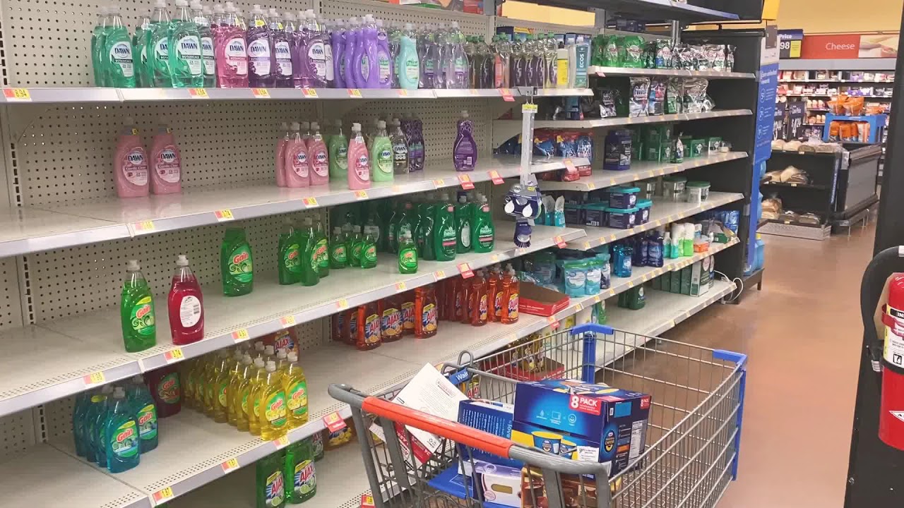 Walmart Corona virus COVID-19 panic - YouTube