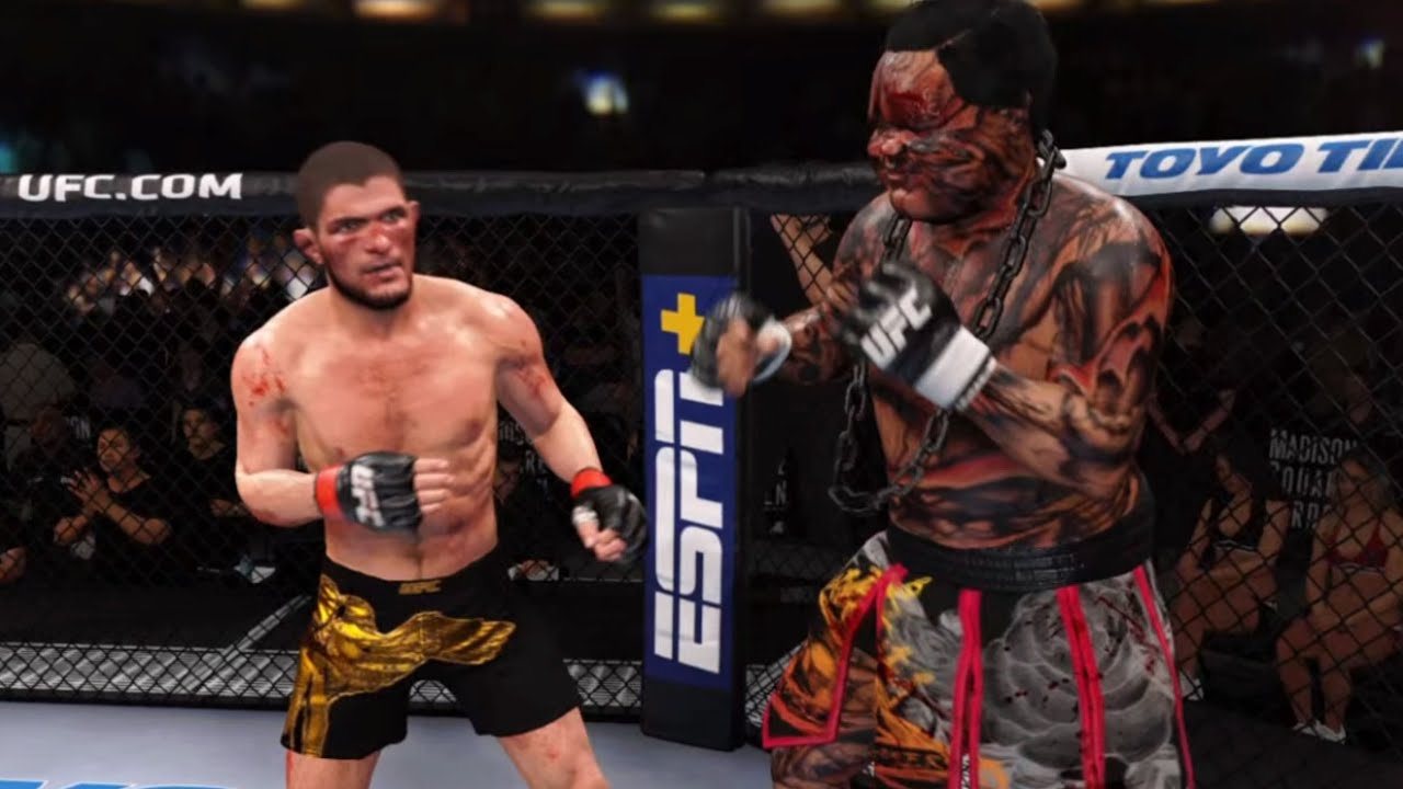Khabib vs. Evil Sumo - EA Sports UFC 4 - Eagle Fights 🦅 - YouTube