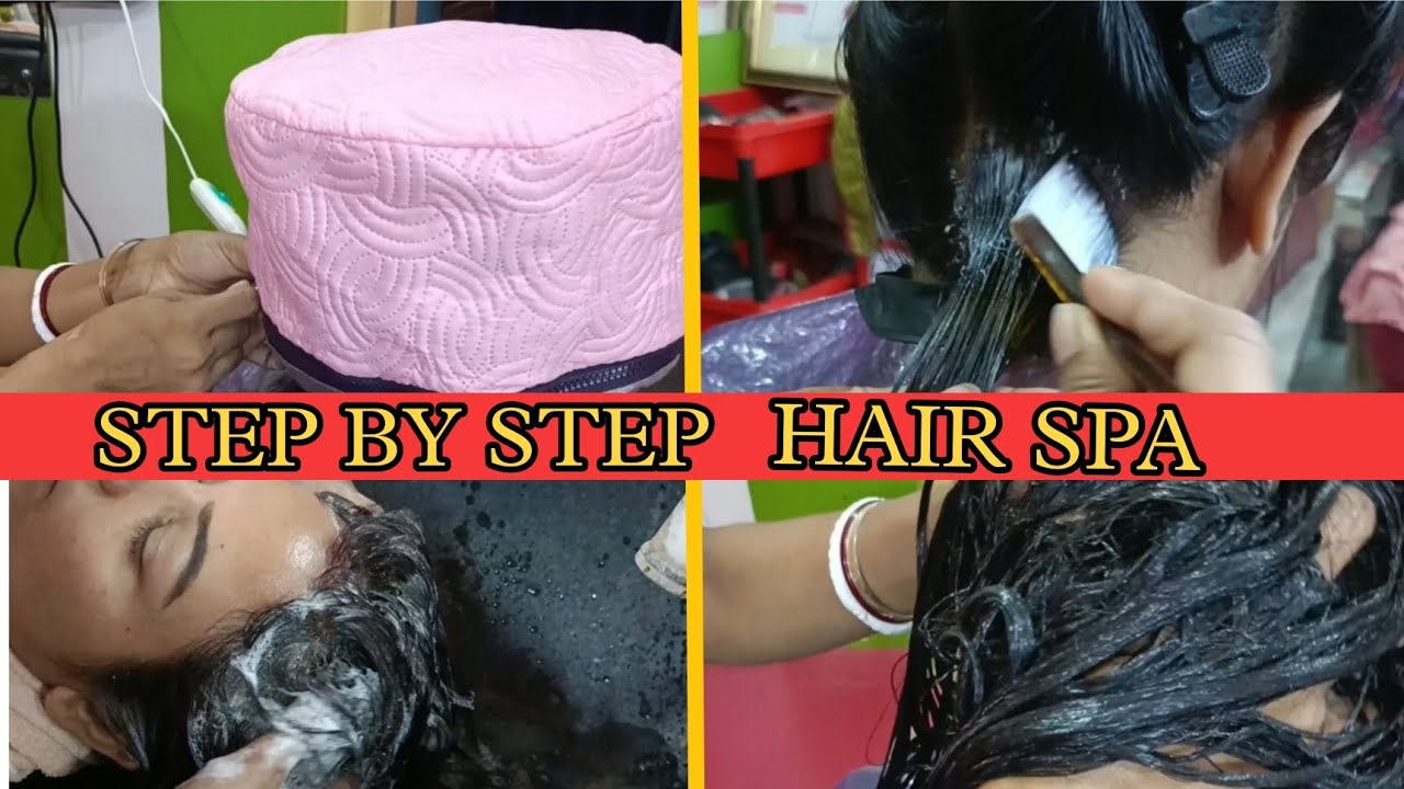 STEP BY STEP HAIR SPA TUTORIAL#trending #1million #tilottama #viral ...