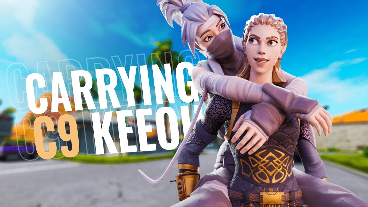 Carrying Pro Fortnite player Cloud9 Keeoh to a 17 kill win... - YouTube