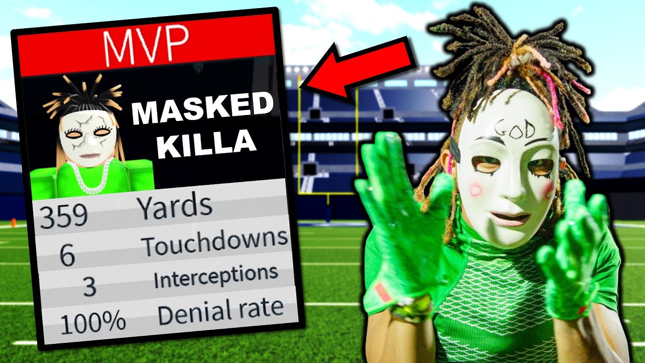 Going Undercover as the MASKED MAN in Football Fusion 2! - YouTube