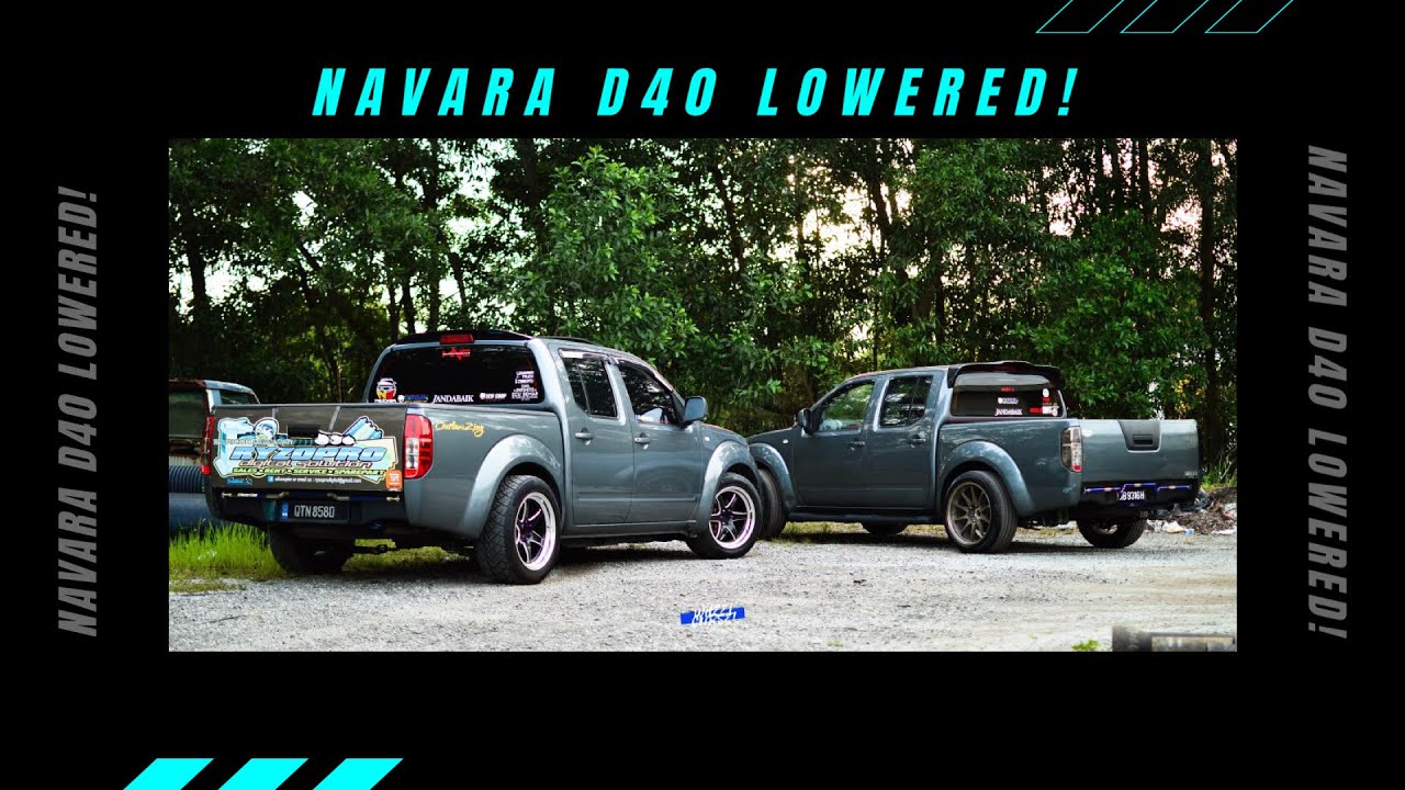 NISSAN NAVARA D40 MODIFIED | NISSAN FRONTIER - YouTube
