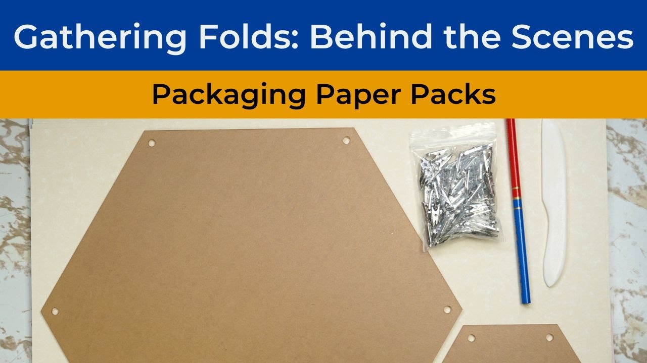 Behind the Scenes: Packaging Paper Packs - YouTube
