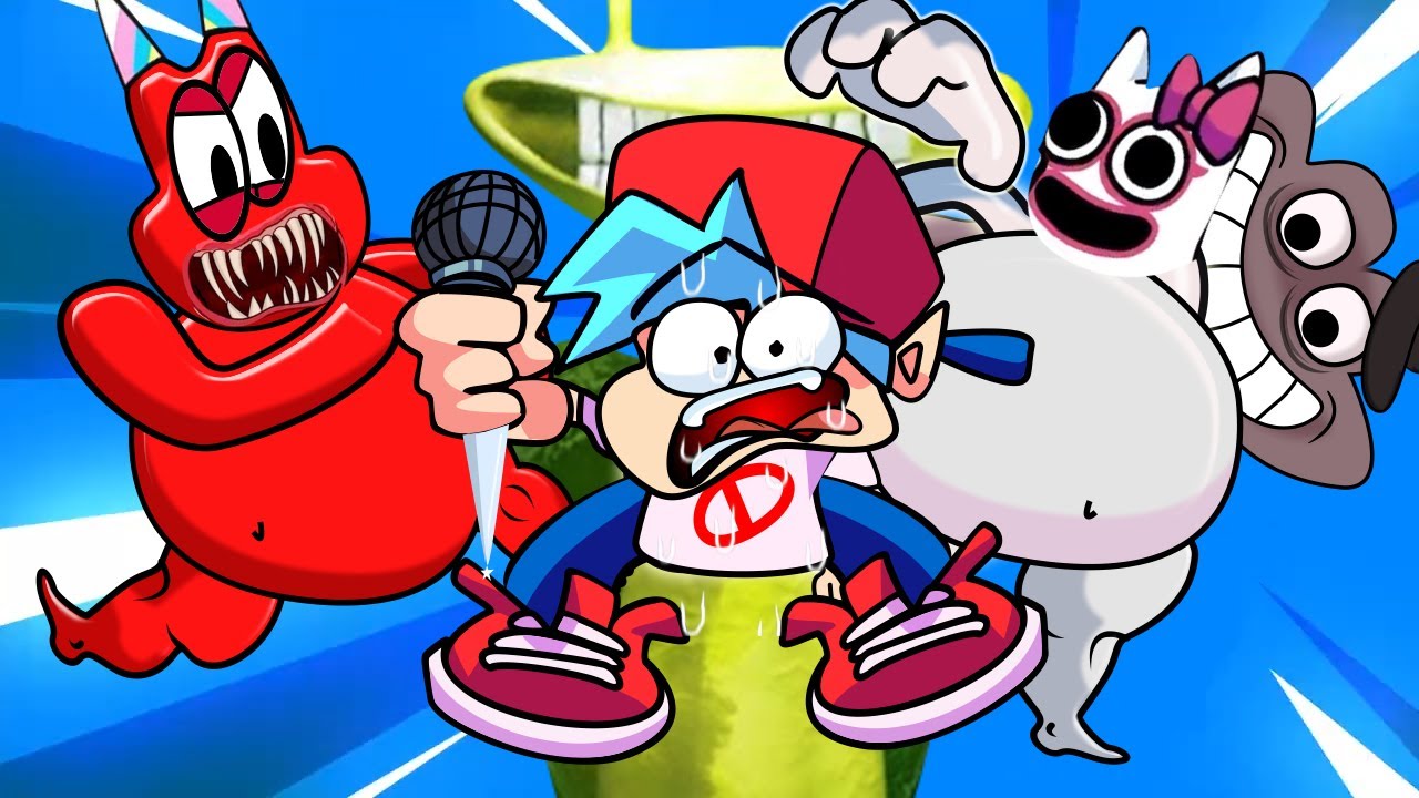 Banban Turns to Fat! Friday Night Funkin' vs Banbaleena Animation - YouTube