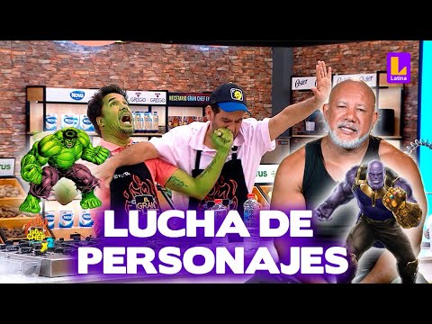Video: El Gran Chef Famosos: Gabriel Calvo se transformó en Hulk y le ...