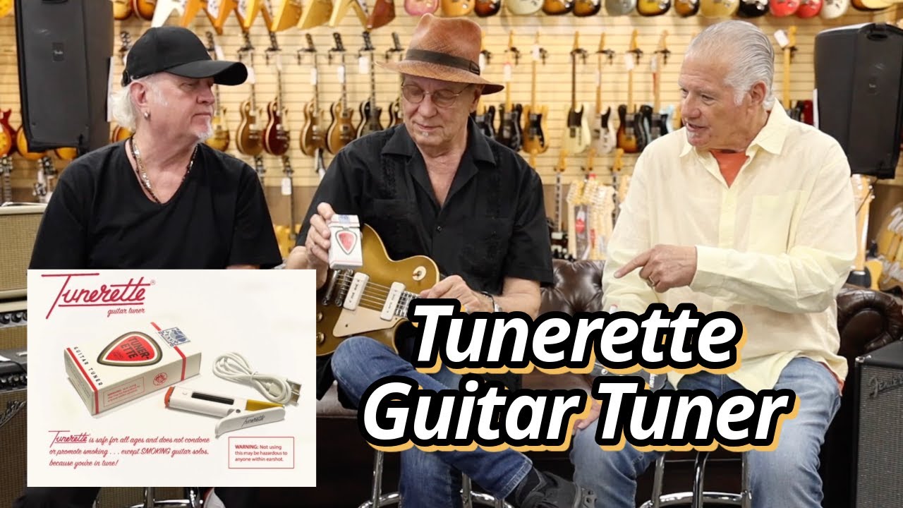 Tunerette Guitar Tuner (Cigarette Tuner) - YouTube