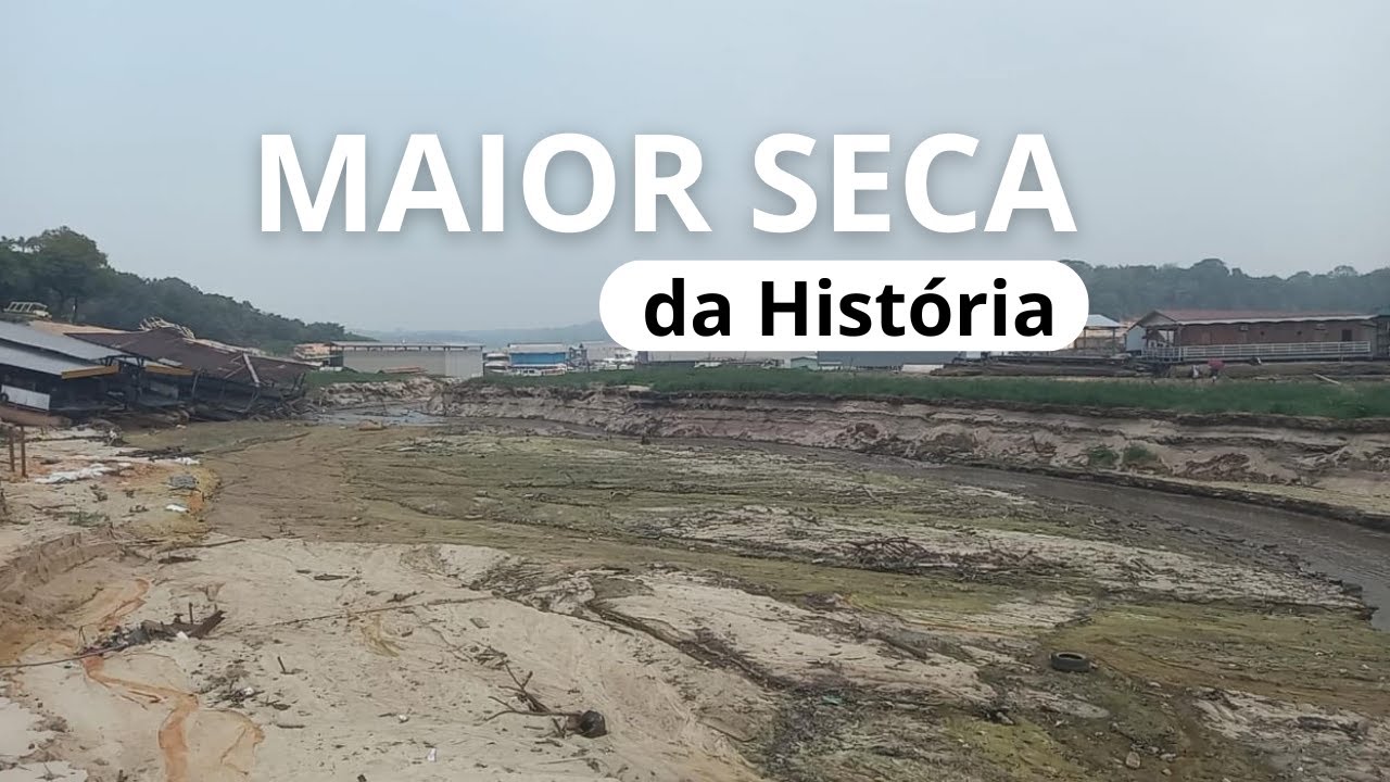 A MAIOR SECA DA HISTÓRIA DO AMAZONAS EM 2023 - YouTube
