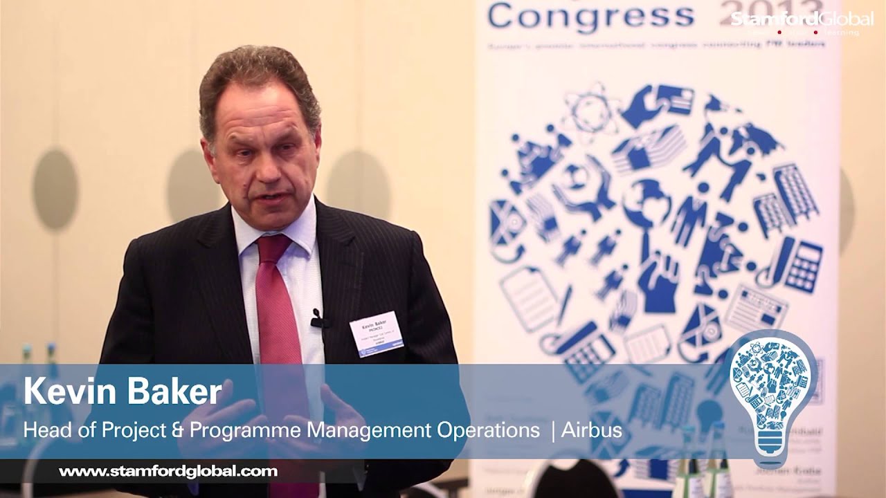 Kevin Baker, Head of Project & Programme Management Operations, Airbus ...
