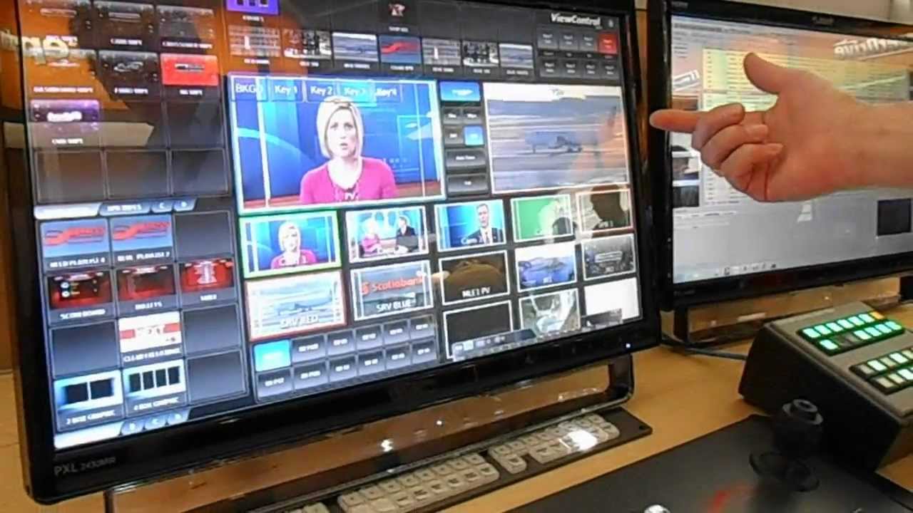 Ross Carbonite Vision Mixer at IBC 2012 - YouTube