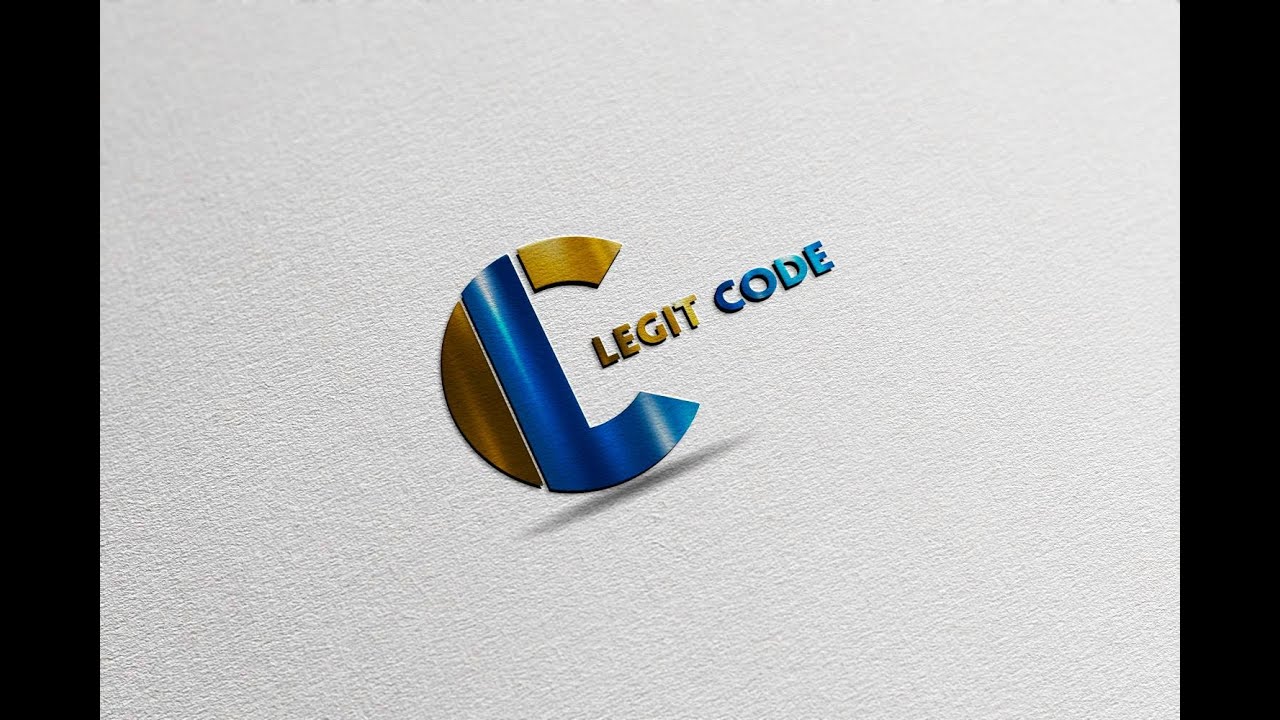 How to make LC logo design on Mobile | Pixellab Editing Tutorial | LC ...