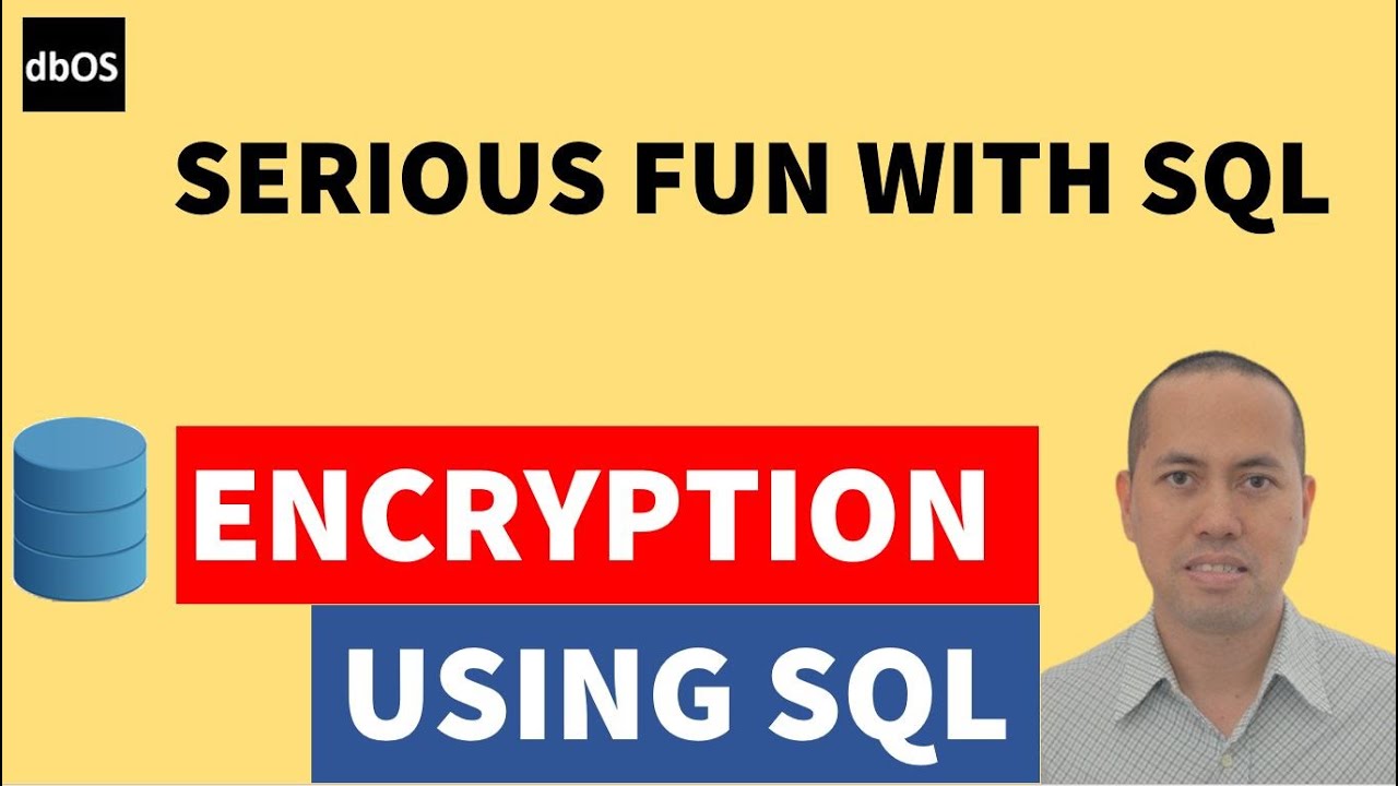 Encryption Using Sql Encryption With Oracle Sql Youtube 7983