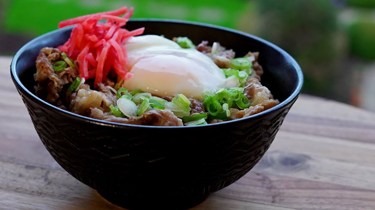 One Pot Rice Cooker Recipe | Easy Gyudon - YouTube
