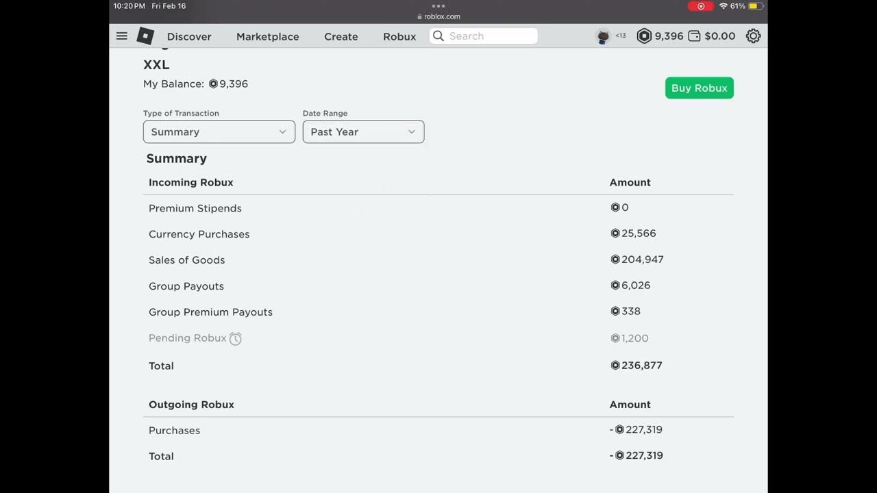 How To Check Your Pending ROBUX Amount On MOBILE! *FULL TUTORIAL* - YouTube