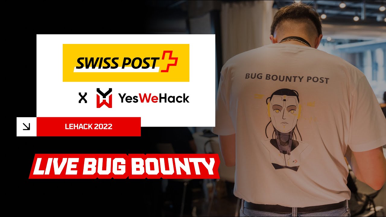 Live Bug Bounty event with Swiss Post - leHack - YouTube