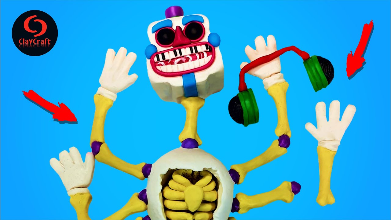 DJ Music Man Animatronic with clay | DJ Music Man | Diorama | FNAF ...