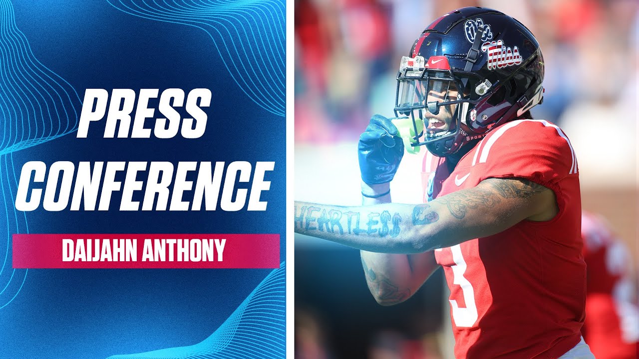 PRESSER | Daijahn Anthony - Egg Bowl Postgame (11-23-23) - YouTube