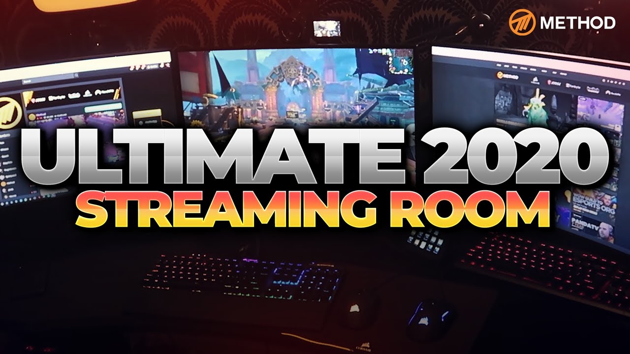 ULTIMATE Streaming Room 2020 | Twitch Partner Stream Setup | Method Sco ...