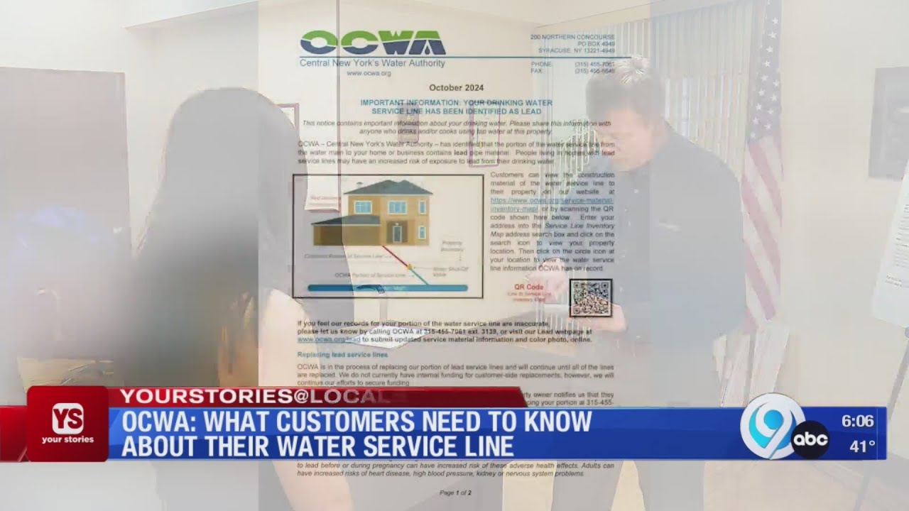 OCWA: What customers need to know about their water service line - YouTube