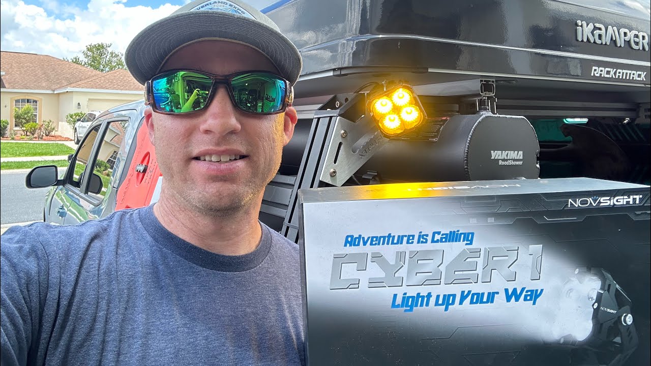 NovSight 3 inch LED Pod Lights | Review - YouTube