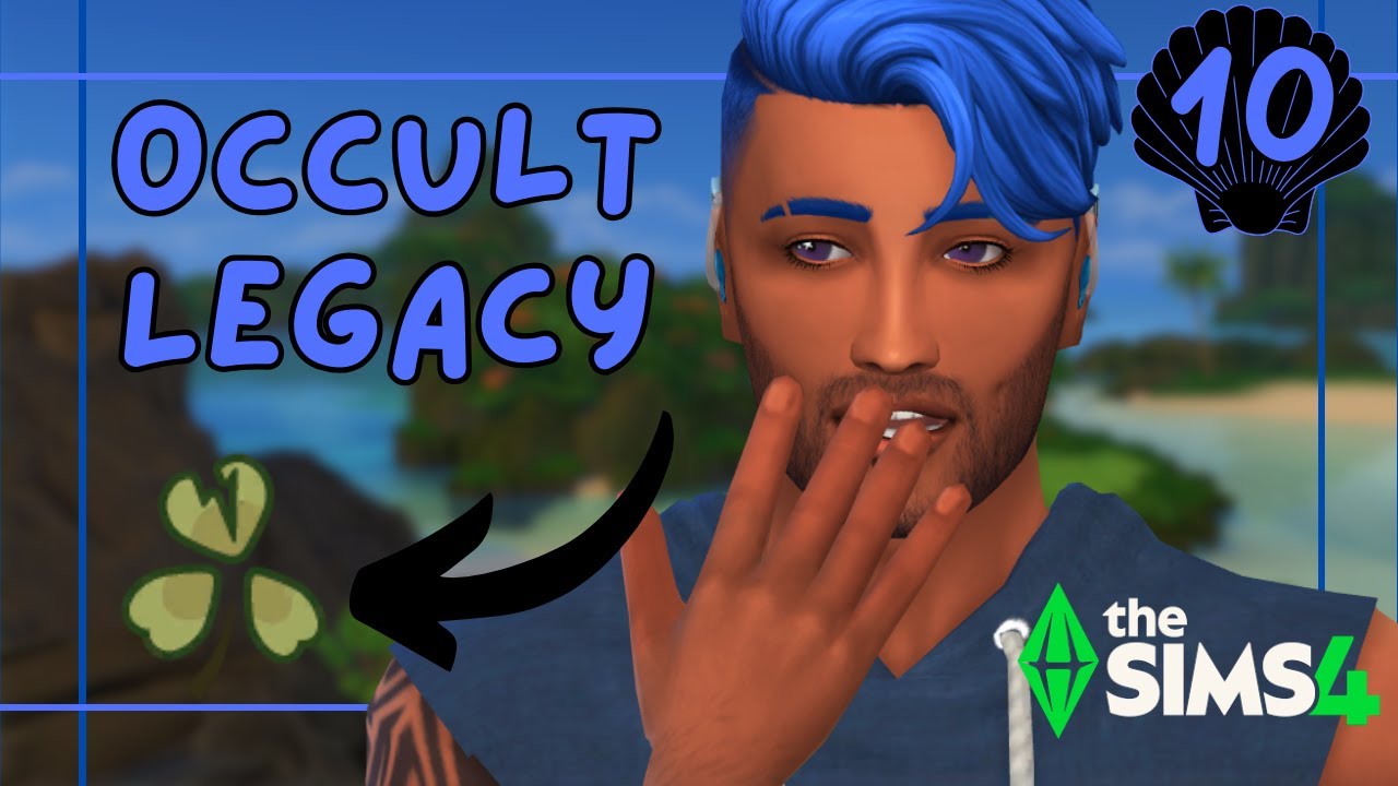 🐚 BAD LUCK EVERYWHERE! // Mermaid #10 - Occult Legacy // Sims 4 Lets ...