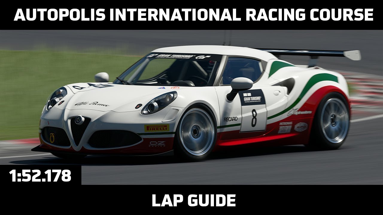 Gran Turismo Sport - Daily Race Lap Guide - Autopolis International ...