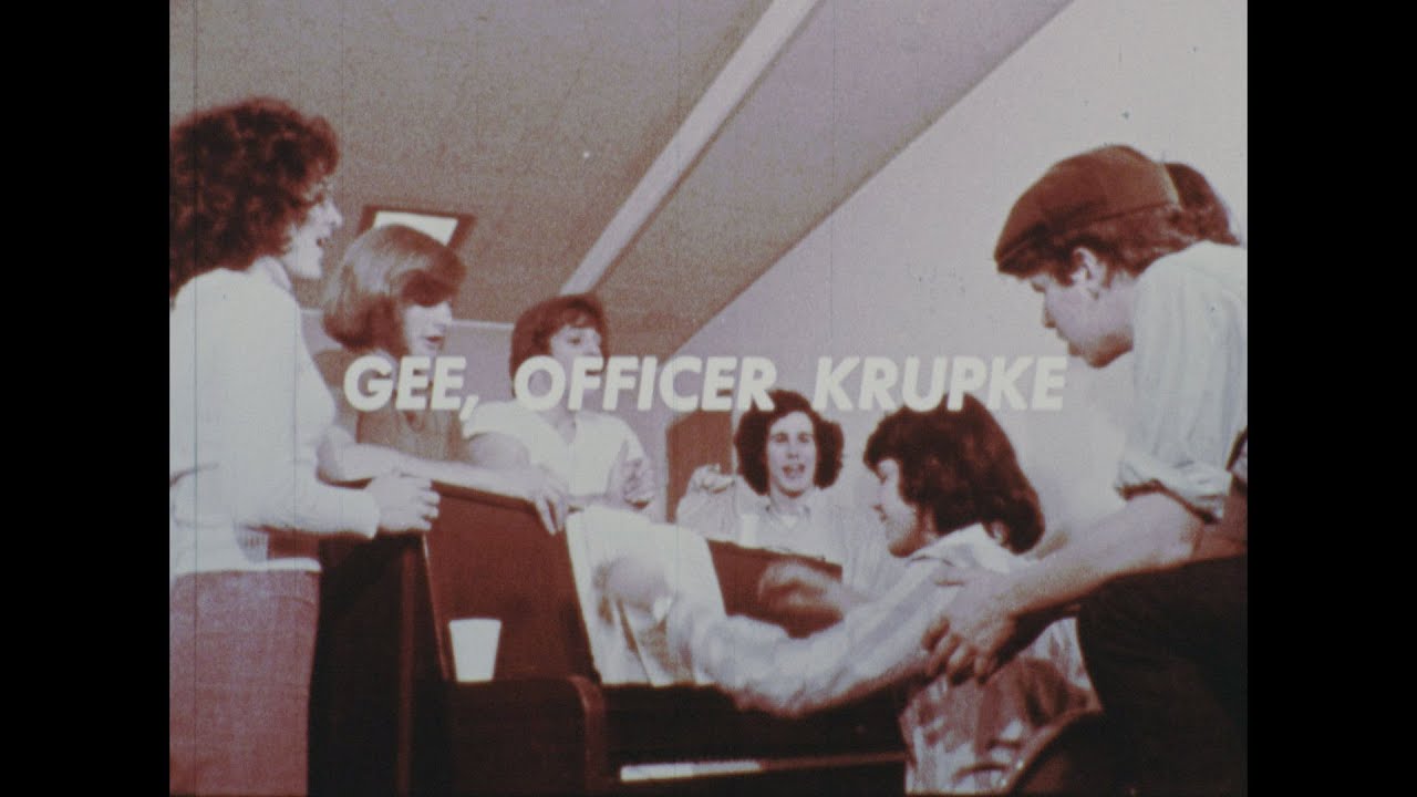 Gee Officer Krupke 1975 HD Harvard Dramatic Club Production of West ...