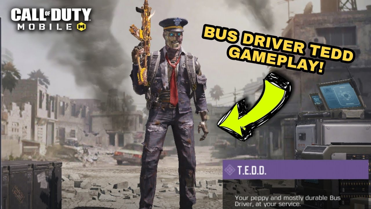 *NEW* Bus Driver TEDD Gameplay! -COD Mobile - YouTube