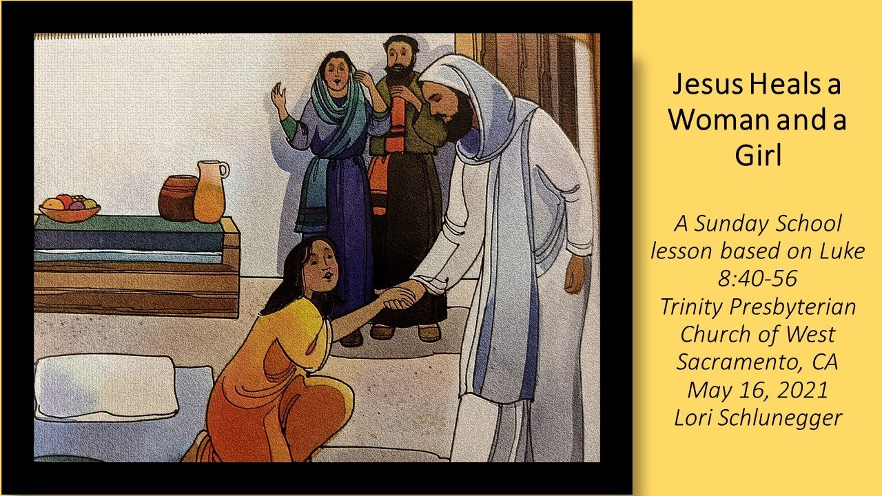 Jesus Heals a Woman and a Girl - YouTube