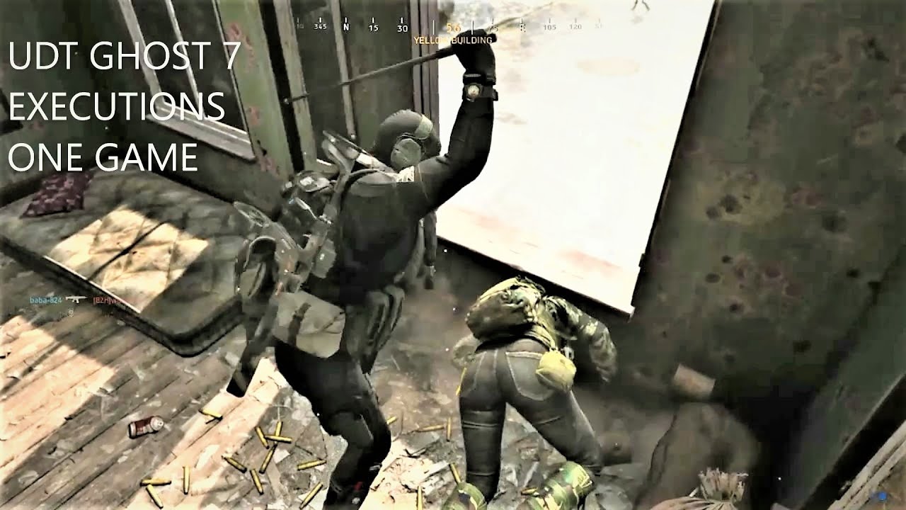 UDT GHOST . 7 EXECUTIONS IN ONE GAME .Call of Duty®: Modern Warfare ...
