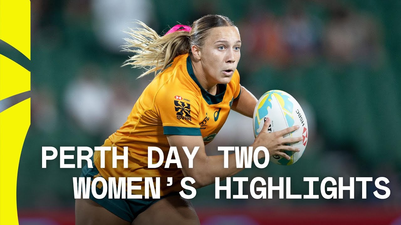 Australia bring the POWER 💪 | HSBC SVNS Perth 2025 | Day Two Women's ...