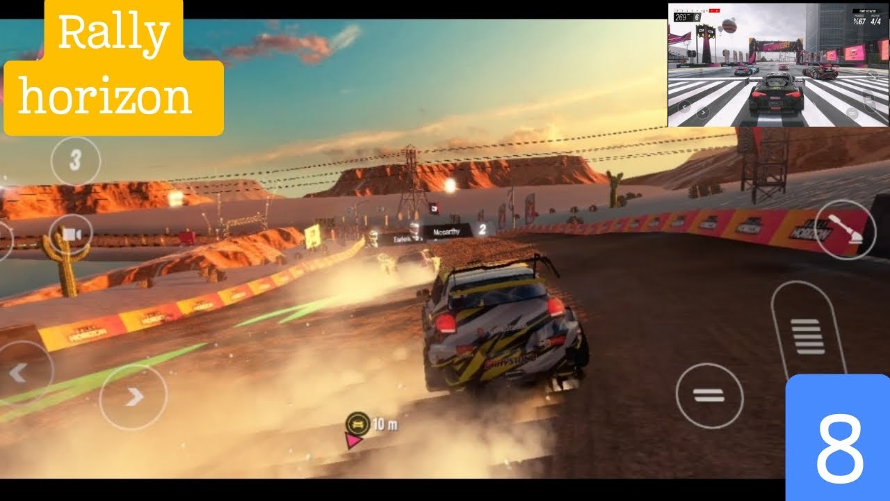 Rally horizon 2 gameplay walkthrough part 8🥇(Android) - YouTube