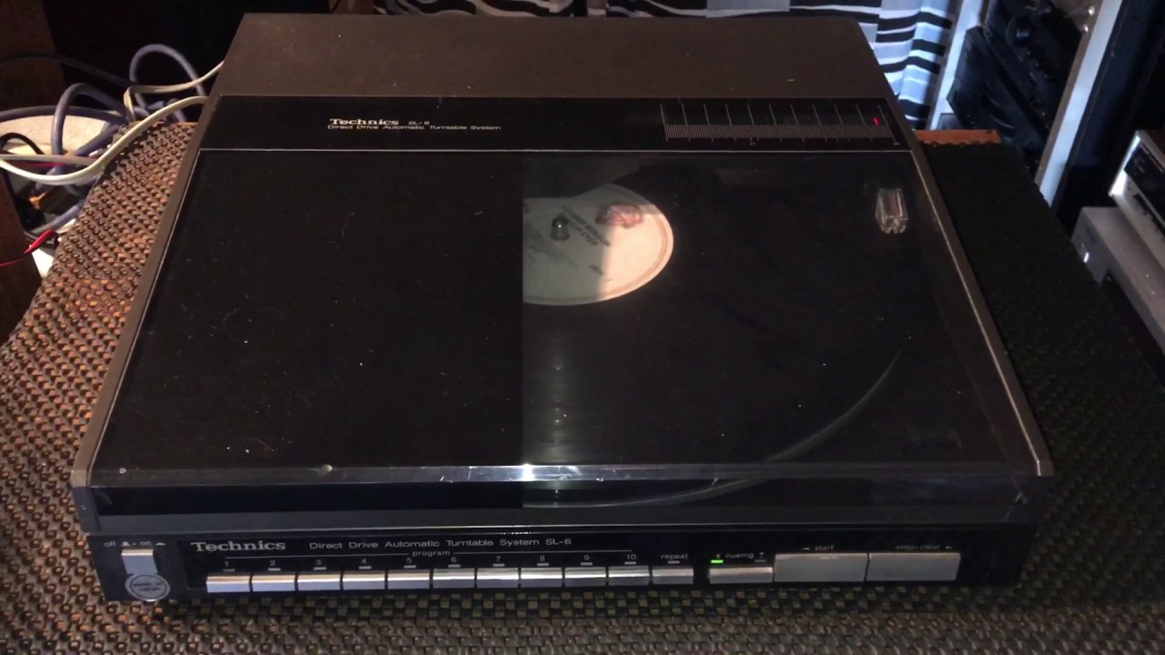 Technics SL-6 Linear Tracking Direct Drive Turntable - YouTube