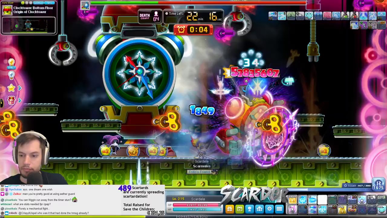 Reboot Bossing: Lvl 215 Adele Chaos Papulatus solo - YouTube