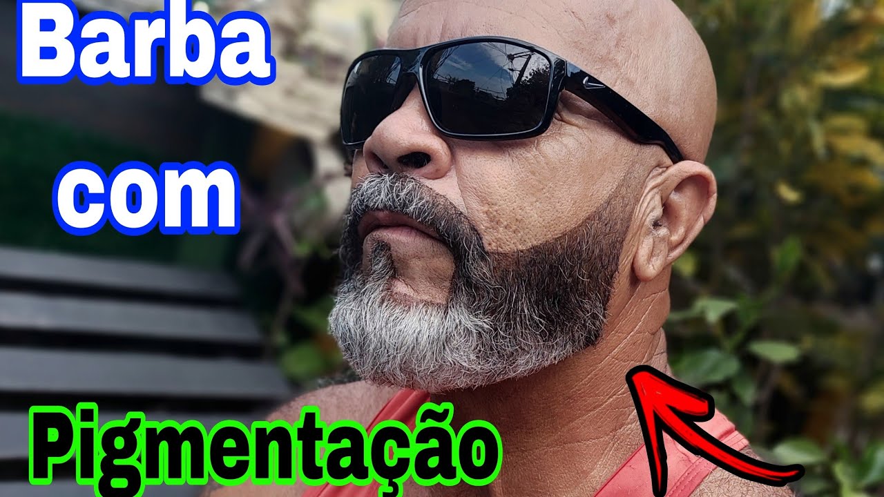 como fazer uma barba,com pigmentação suave passo a passo!? - YouTube