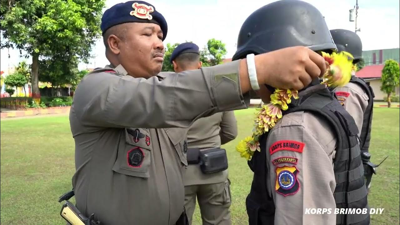 UPACARA PENERIMAAN DAN PEMBUKAAN PELATIHAN KEMAMPUAN BRIMOB BAGI BRIGADIR REMAJA SATBRIMOB POLDA ...