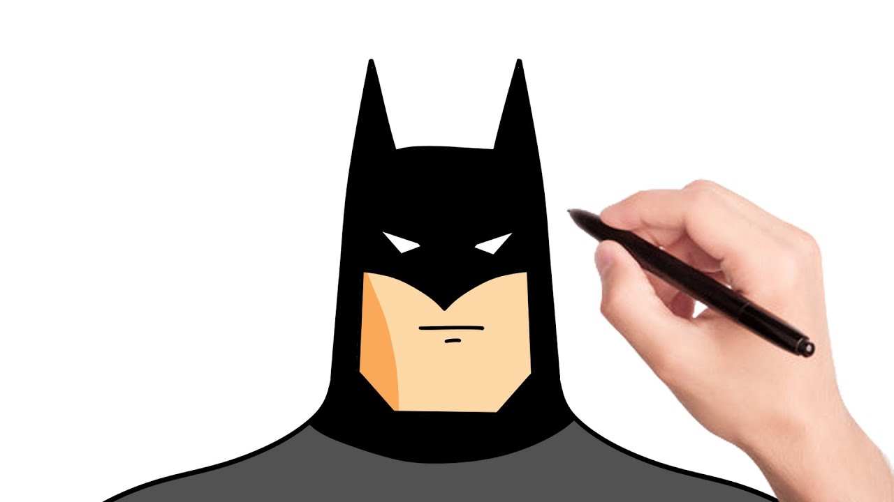 Learn How to Draw Batman: Easy Step-by-Step Tutorial - YouTube