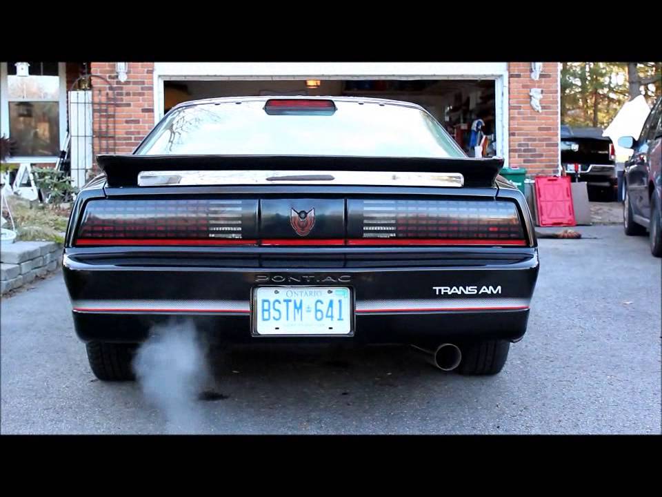 1986 Trans AM Magnaflow exhaust - YouTube