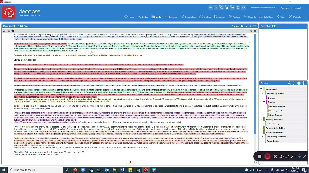 Introducing Dedoose - YouTube