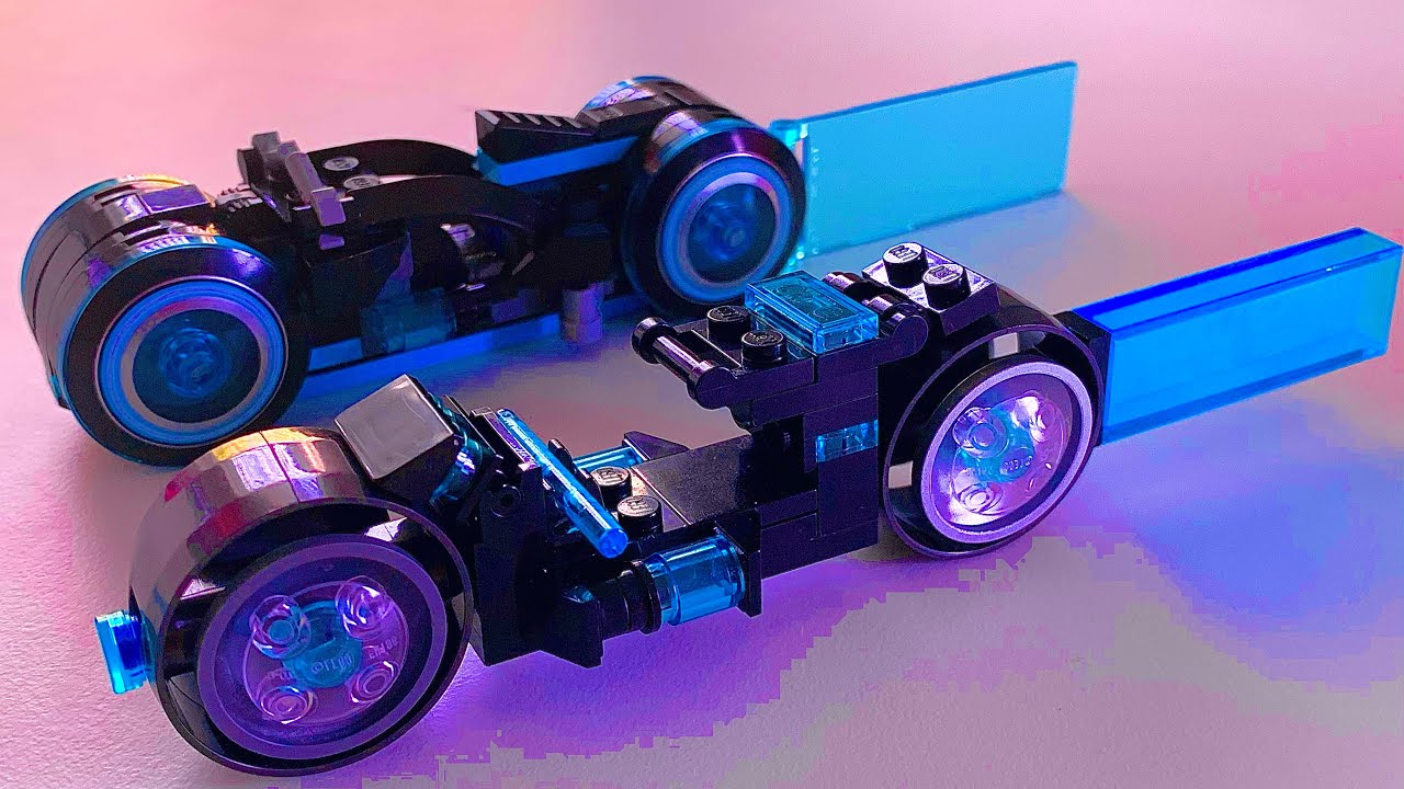 Lego Light Cycle Comparison! (Official Set Build VS Custom MOC) - YouTube
