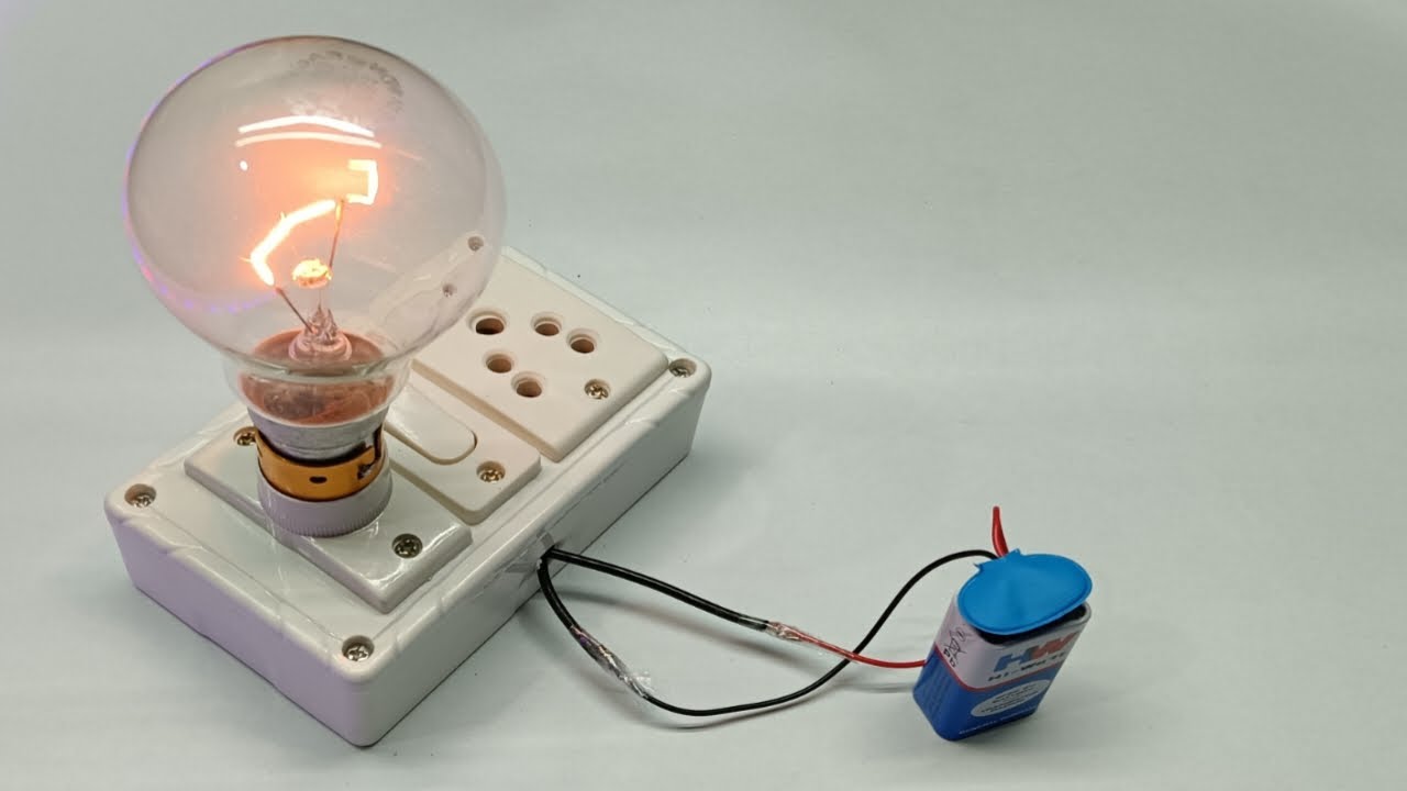 HW Battery Experiment / How TO Make A Science Project At Home #technical #electronic - YouTube