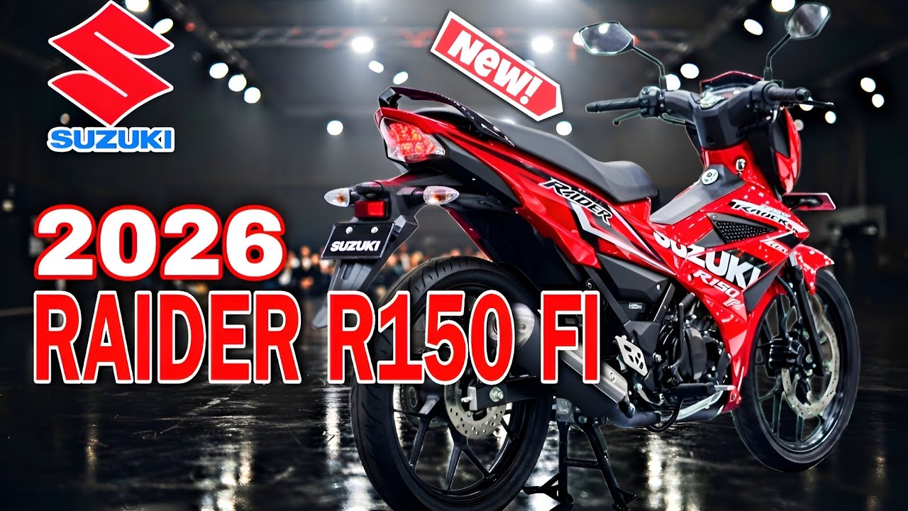 🚨All-New 2026 RAIDER R150 FI REVEALED? – Suzuki’s 150cc Monster Returns ...