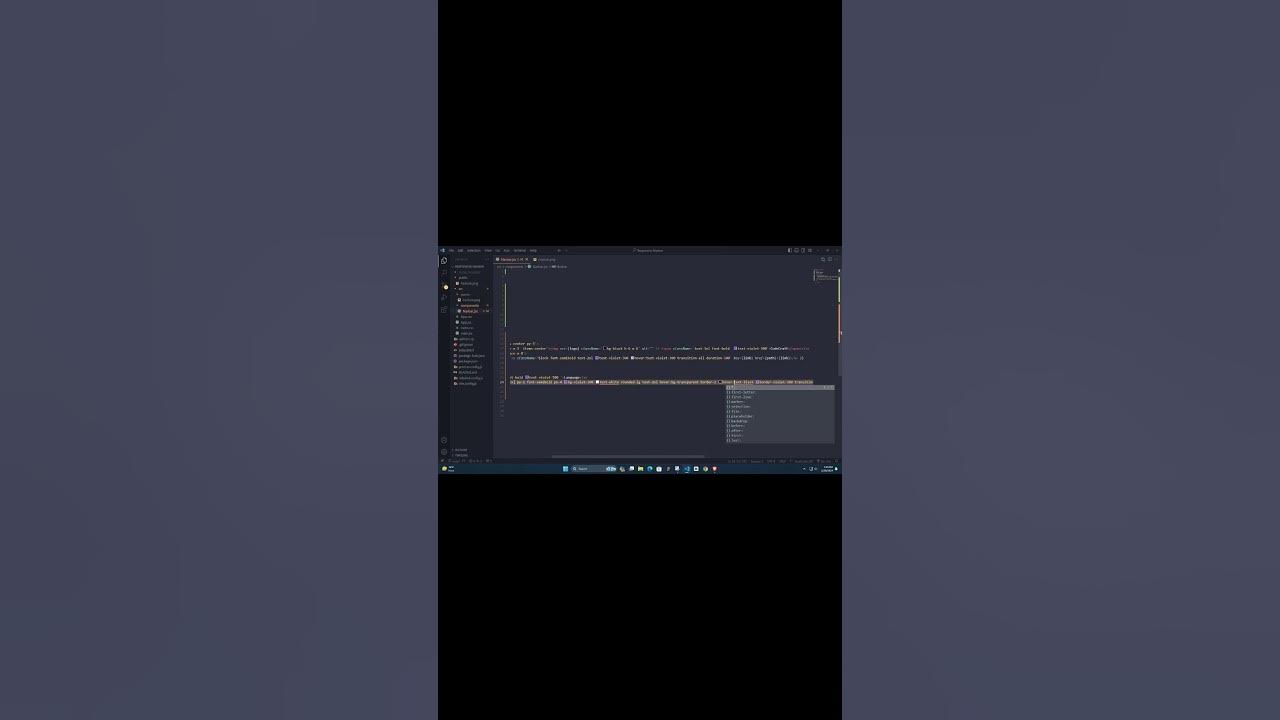 Responsive Navbar Codingtutorial Reactjs Dev Tailwindcss Youtube