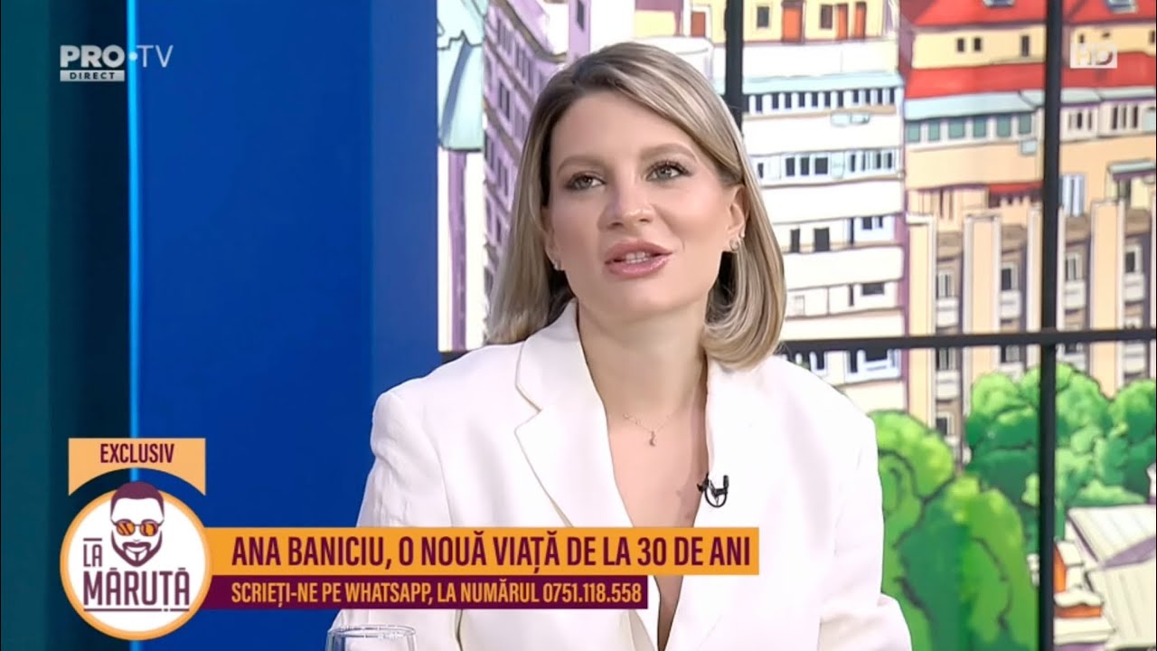 Ana Baniciu va deveni mamă de băiat - YouTube