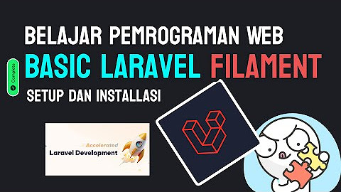 Belajar Pemrograman Web : Basic Laravel Filament (Course) - YouTube