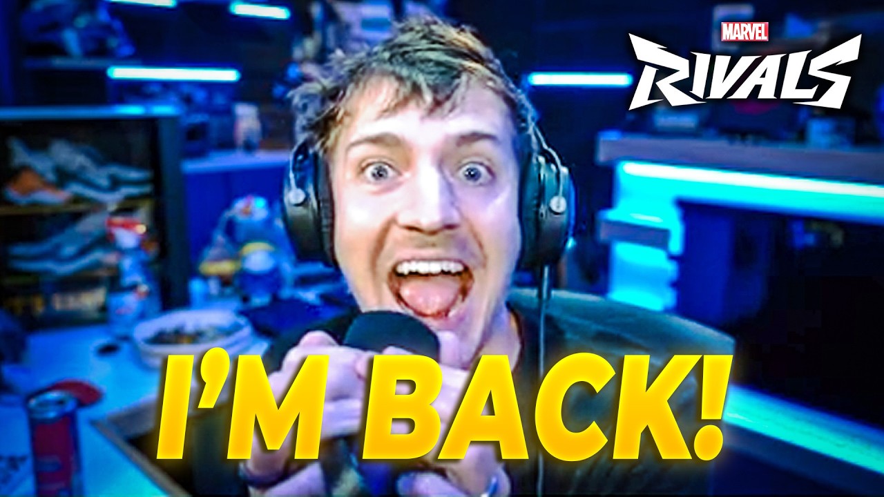 Ninja is BACK… and Absolutely Losing It in Marvel Rivals! - YouTube